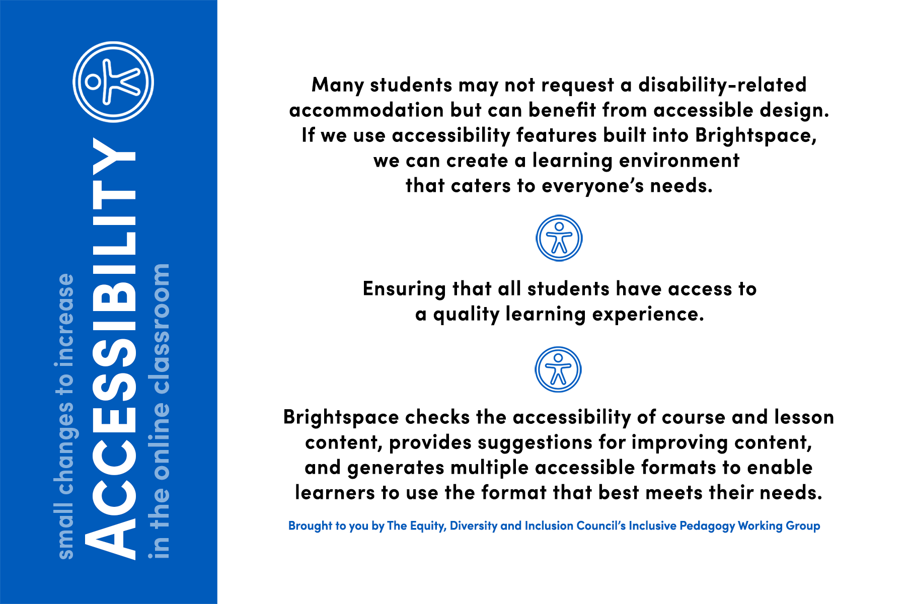 Inclusivity & Accessibility - School of Public Health and Health ...